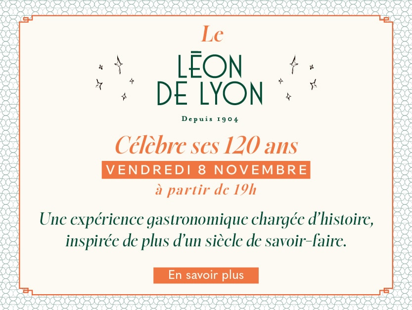 Nos menus - Restaurant de cuisine française à Lyon | Léon de Lyon